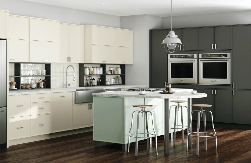 Transitional Kitchen Cabinets - Kitchen Cabinets New Jersey | Granite ...